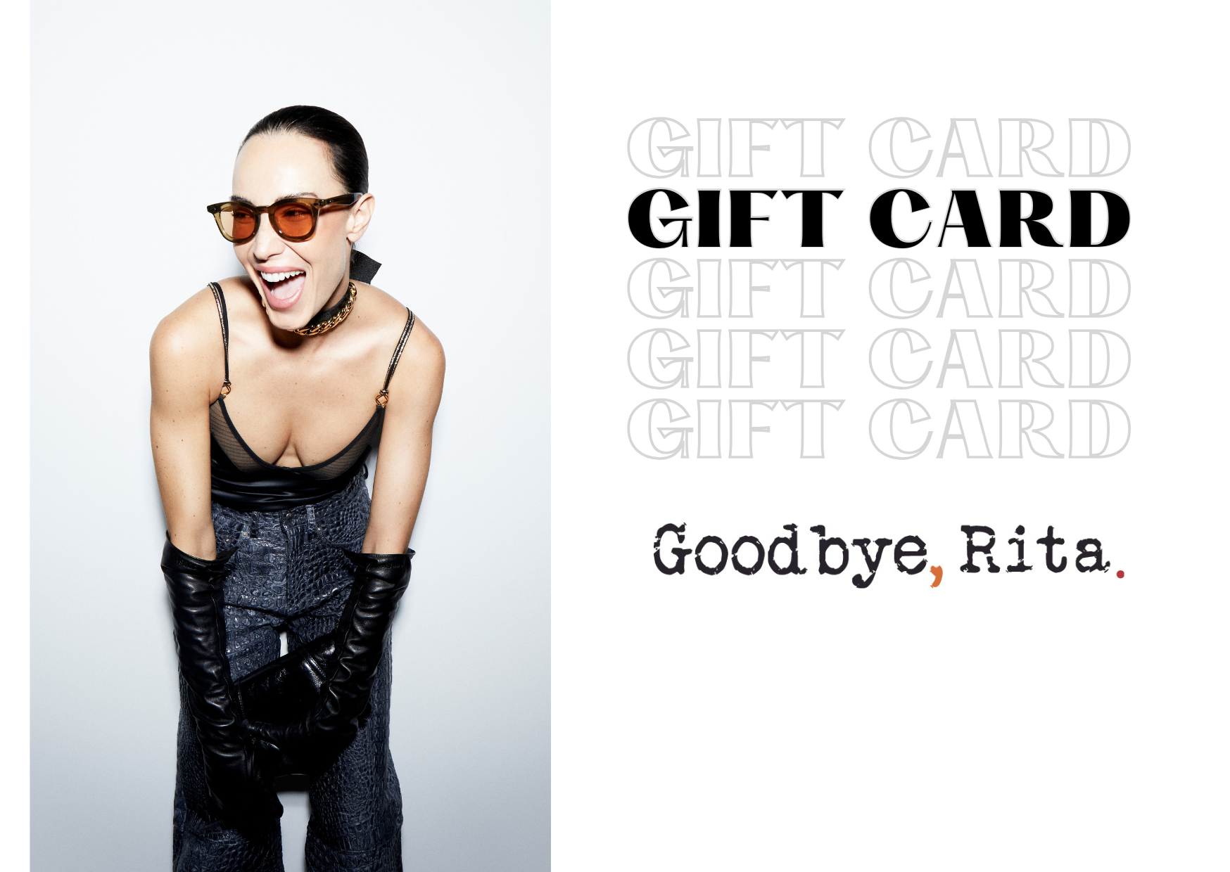 Auf Wiedersehen, Rita-Geschenkkarte – Goodbye Rita (ES)